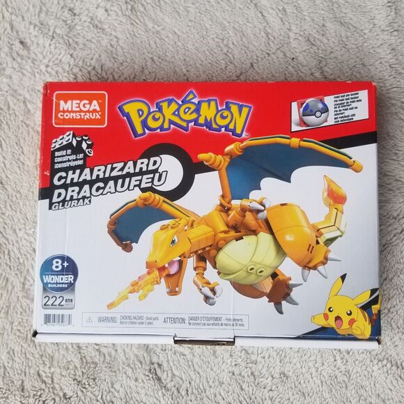 Mattel | Toys | Mega Construx Pokemon Charizard Toy Figurine ...